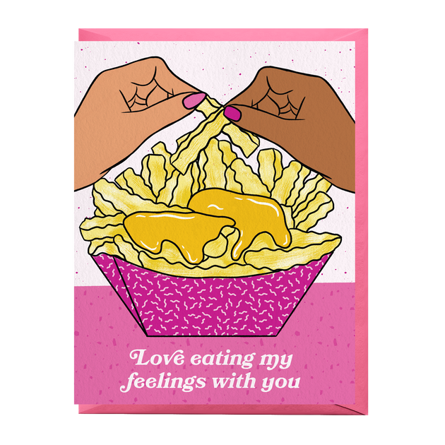 Emotional Eating Friendship Card – A.MANO Brooklyn