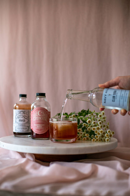 Bar Size Raspberry Rose Simple Syrup – A.MANO Brooklyn