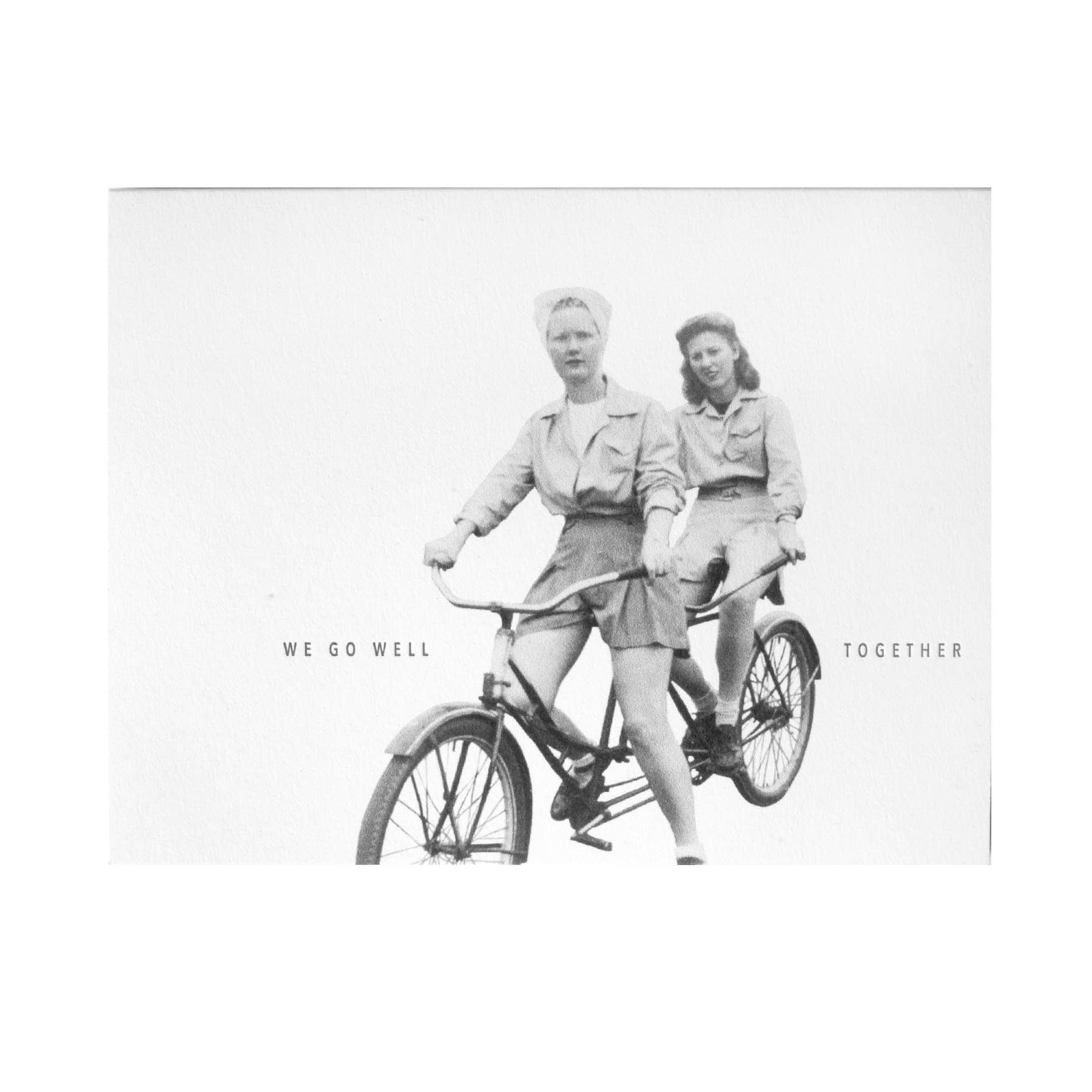 Tandem We Go Well Together Card – A.MANO Brooklyn